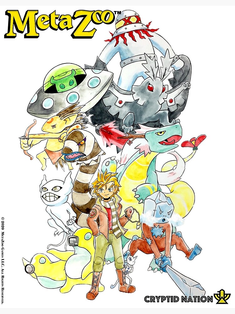 "MetaZoo Promotional Image" Poster for Sale by MetaZooGames | Redbubble