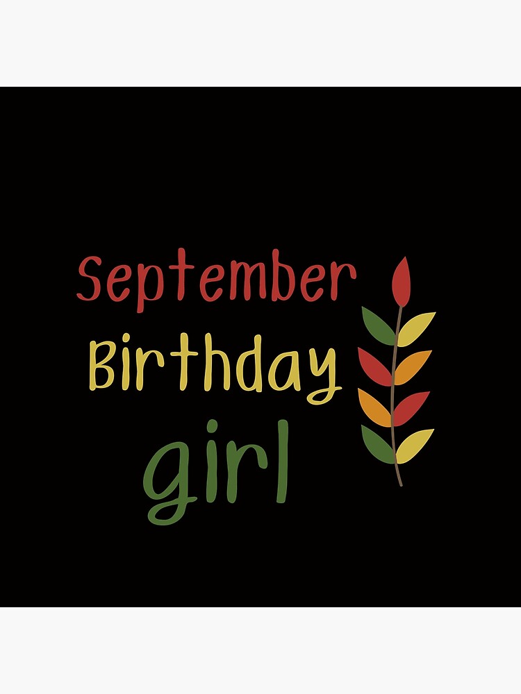 "Born in September 2020 Birthday Girl Leo Virgo Zodiac Chocolate Cute ...