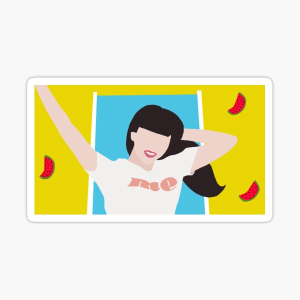 "Twice Mina “Happy Happy” Icon " Sticker for Sale by PipCreates | Redbubble
