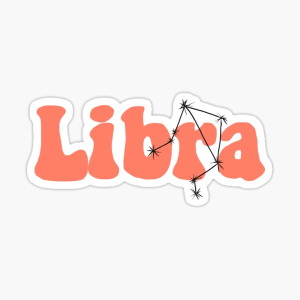 "Libra" Sticker by jasleenM | Redbubble