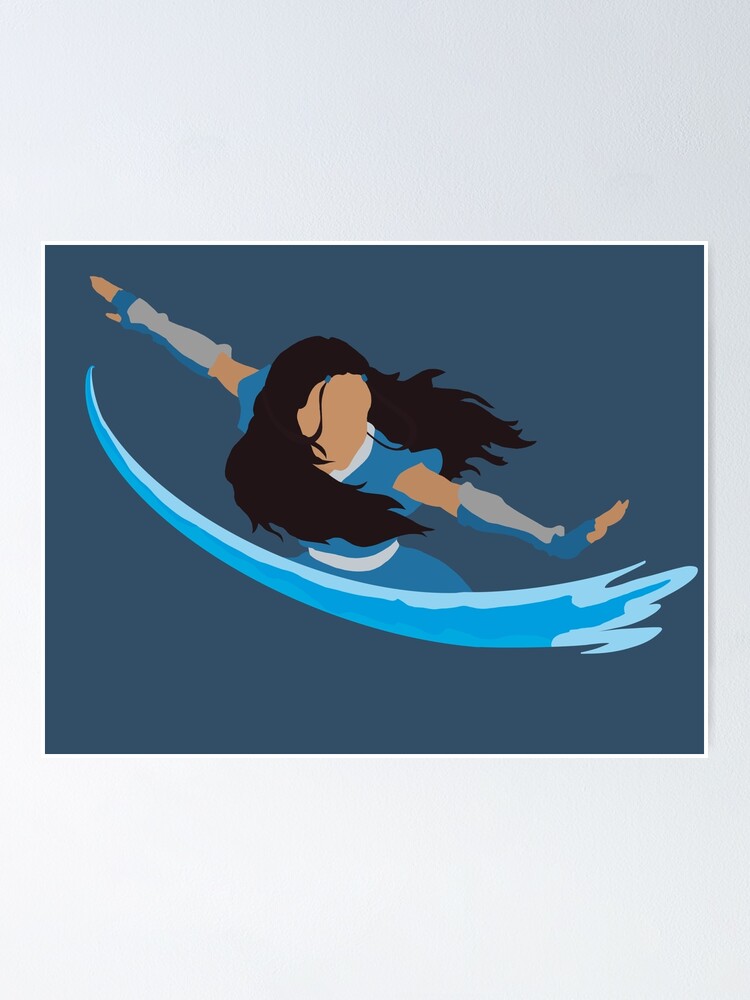 "Katara- Avatar the Last Airbender" Poster for Sale by Makieroon ...