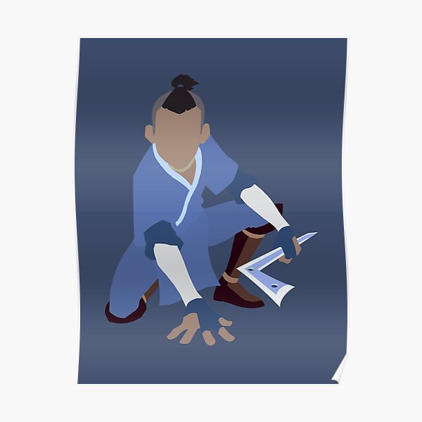 "Sokka- Avatar the Last Airbender" Poster for Sale by Makieroon | Redbubble
