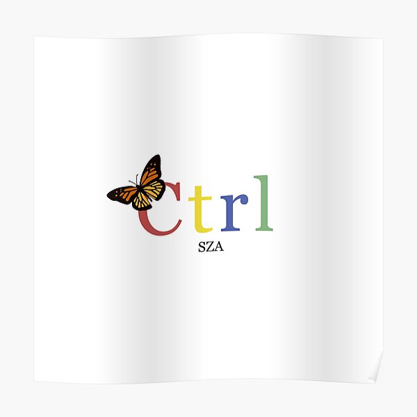 "SZA ctrl" Poster for Sale by shirasticker | Redbubble