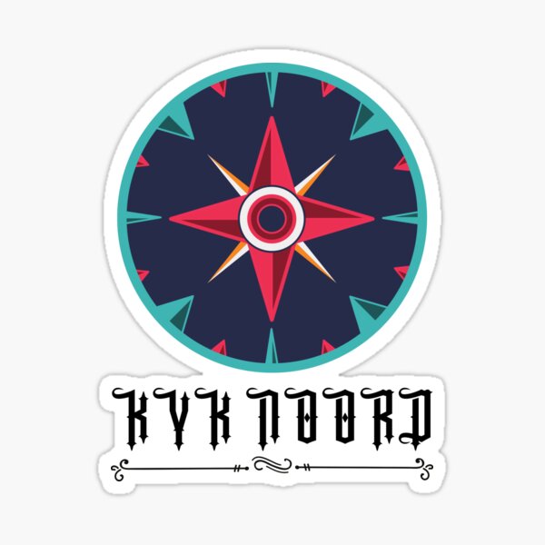 "KYK NOORD B1" Sticker by Souttees | Redbubble