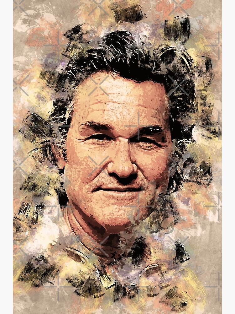 Impression photo « Portrait d'acteur Kurt Russell Un hommage à une ...