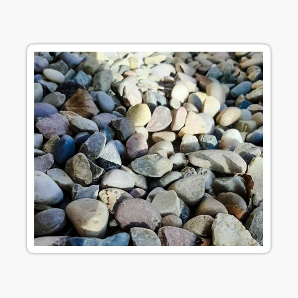 "Patterned Pebbles " Sticker for Sale by katesdesignsuk | Redbubble