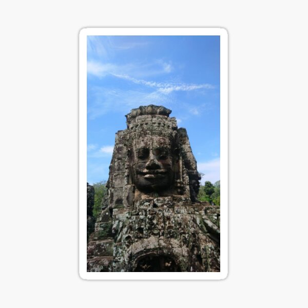 "Angkor Wat Cambodia" Sticker by RoseArtUK | Redbubble