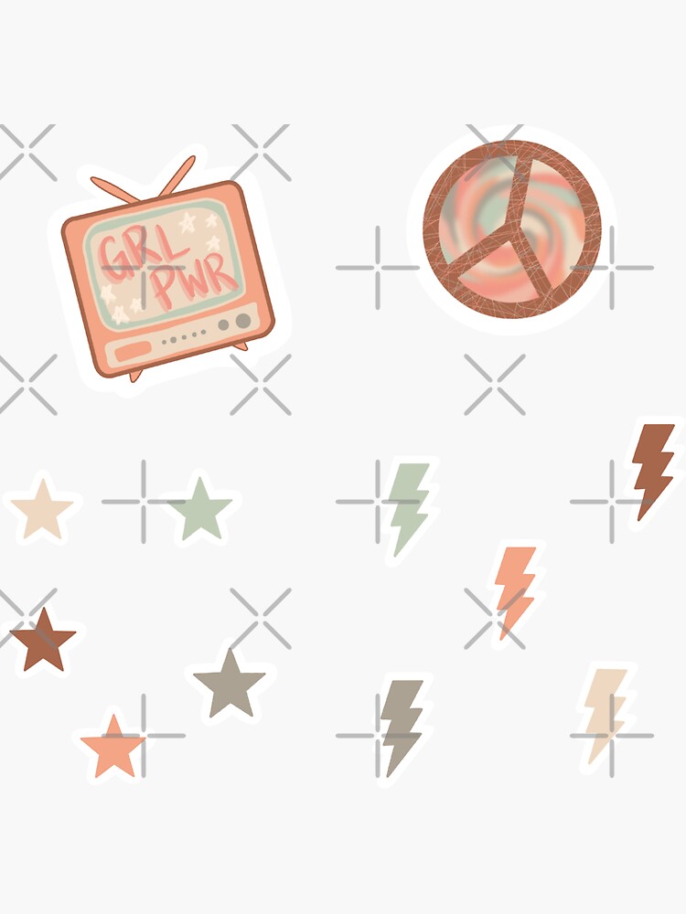 "Girly Pack" Sticker by maddieh43 | Redbubble