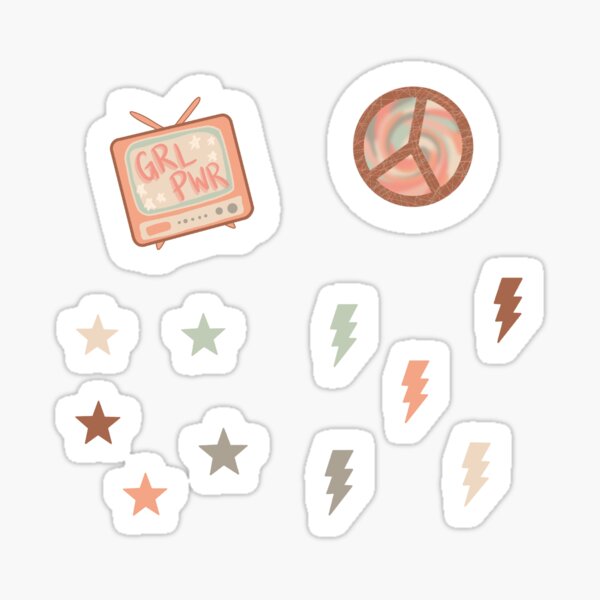"Girly Pack" Sticker by maddieh43 | Redbubble