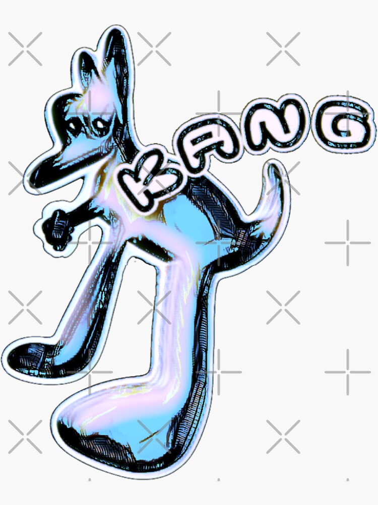 "Kang" Sticker by JacJaq | Redbubble