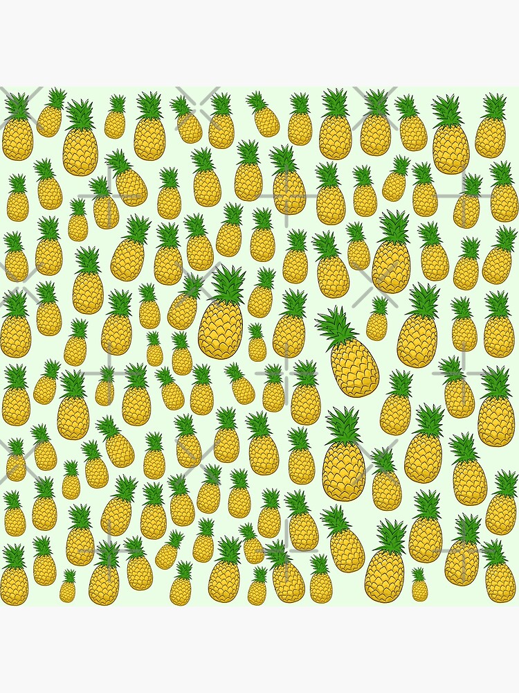 "Pineapple Collage" Poster for Sale by Annnas | Redbubble