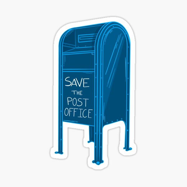 Save The Post Office Stickers | Redbubble