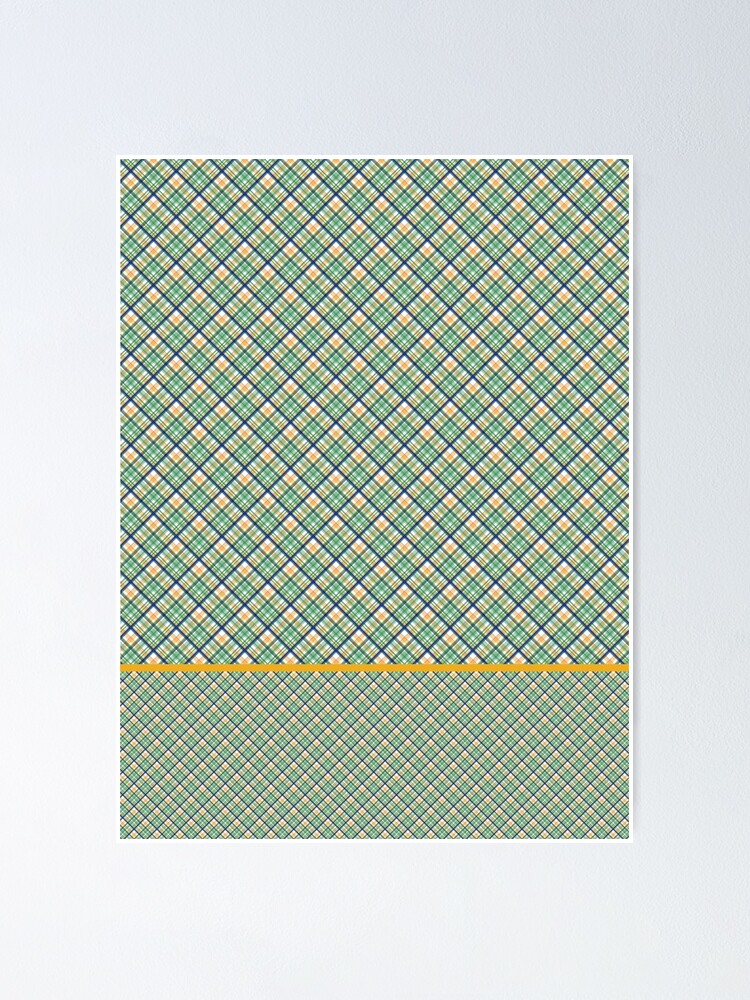 "Quatrefoil Tile Pattern Print With Border" Poster for Sale by ell3jay ...