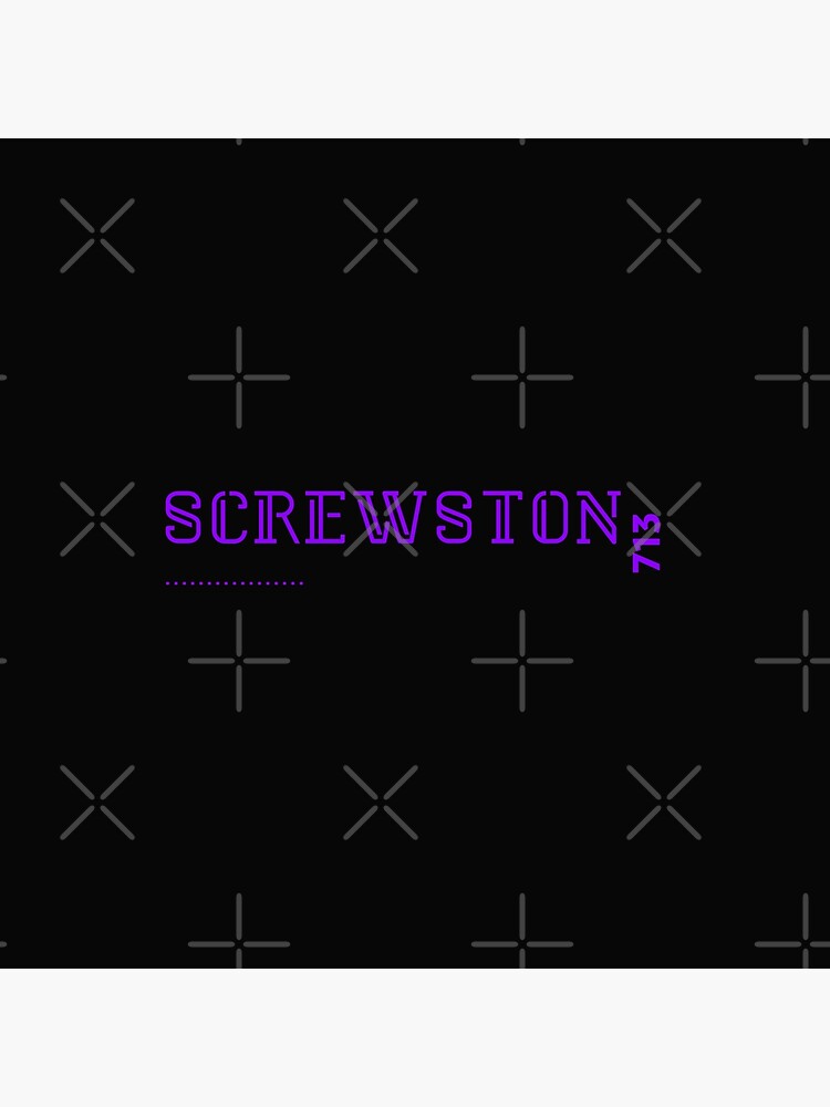 "SCREWSTON 713......" Poster by mademan3 | Redbubble