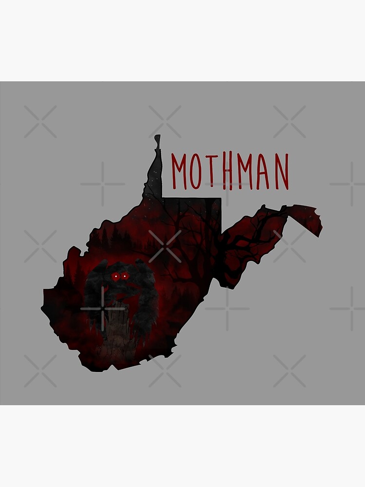 "Mothman" Poster for Sale by MarinaAngotti | Redbubble