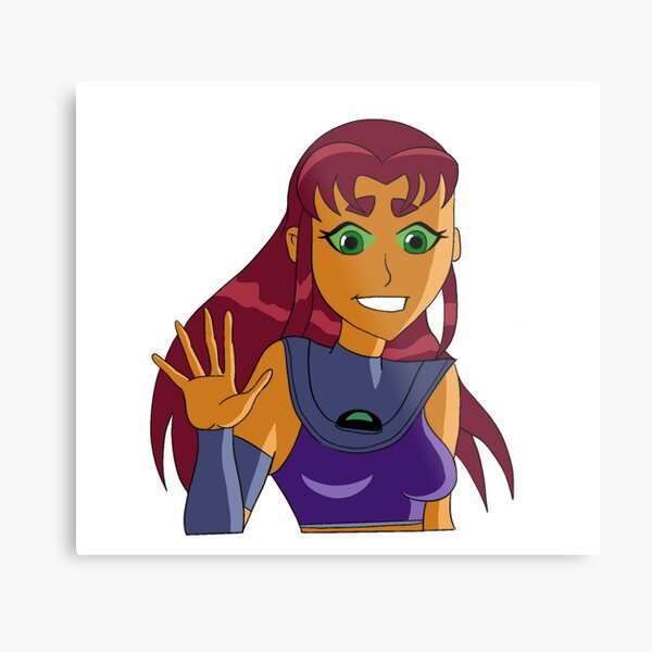 Starfire Teen Titans Metal Prints | Redbubble