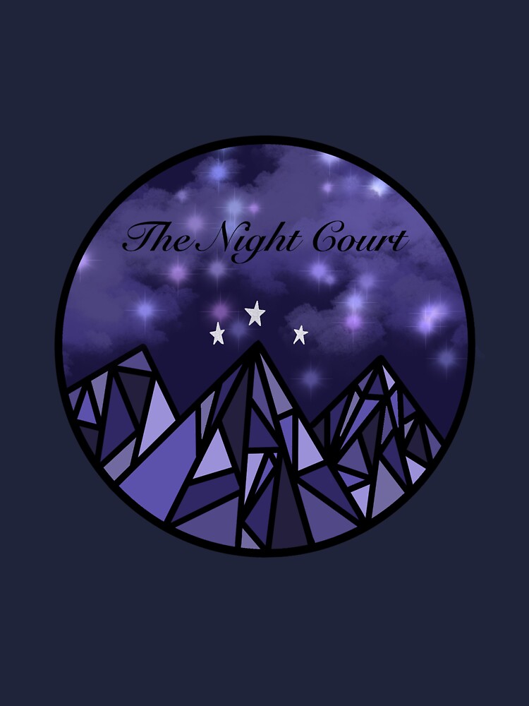 "Night Court Symbol " Sticker for Sale by Vilotboo | Redbubble
