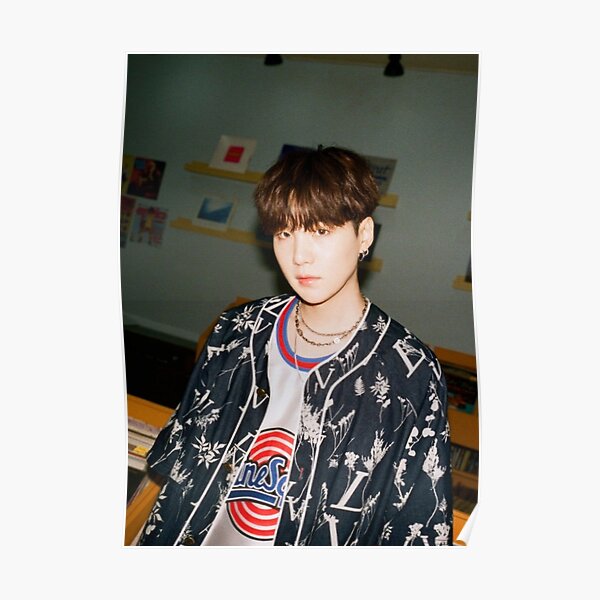 "Yoongi" Poster by ziamshot | Redbubble