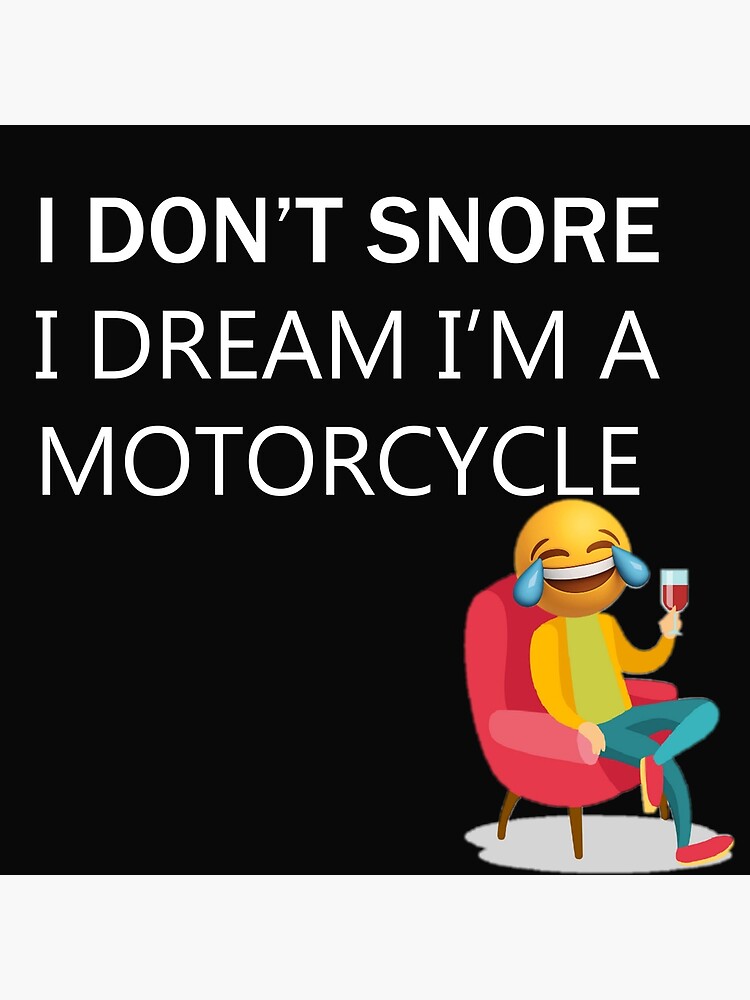 "snoring meme" Art Print by TheNaughtyProf | Redbubble