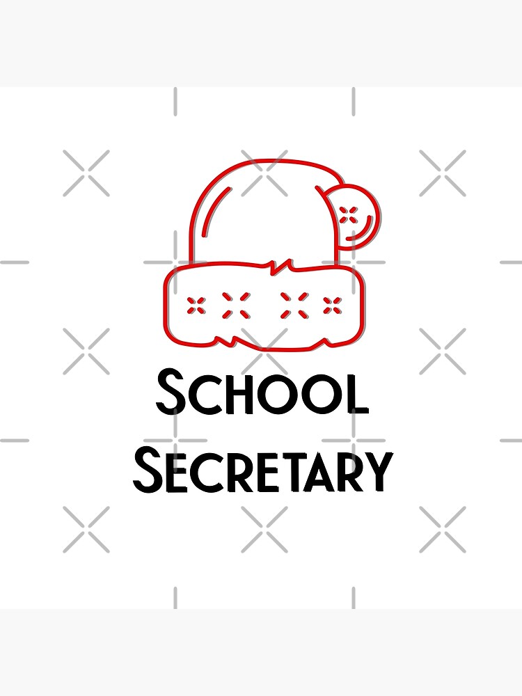 "Christmas school secretary" Poster for Sale by firegalaxy | Redbubble