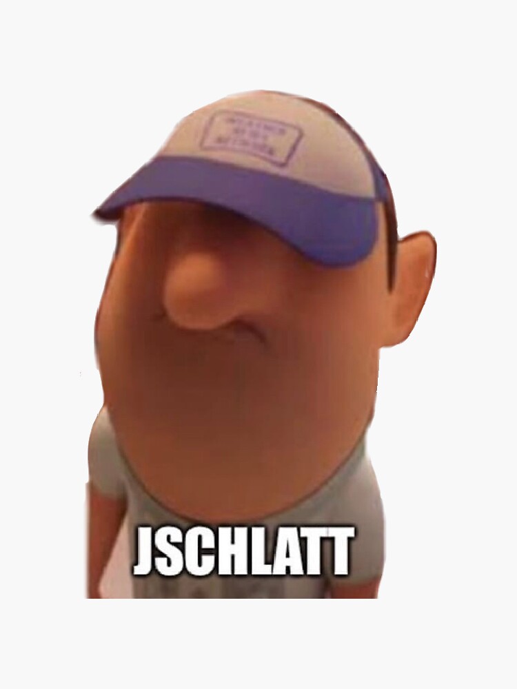 "jschlatt" Sticker for Sale by x-murphyarts-x | Redbubble