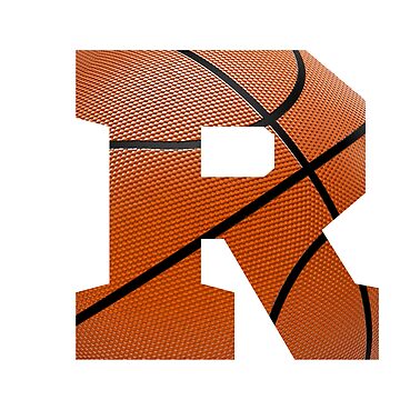 "Personalized Basketball Monogram Initial R" Sticker for Sale by ...