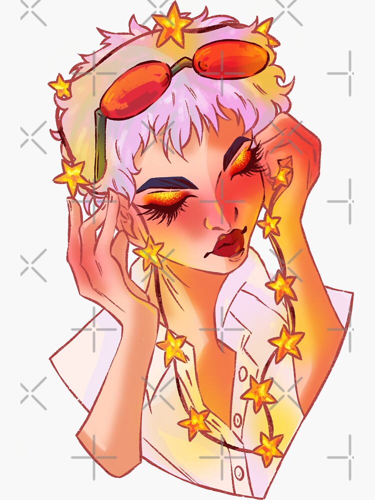 "Alivia with an A" Sticker for Sale by plagueleech | Redbubble