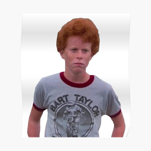 "Bart Taylor the Man ft, Wes Rad Bmx Movie 1986" Poster for Sale by toastone | Redbubble