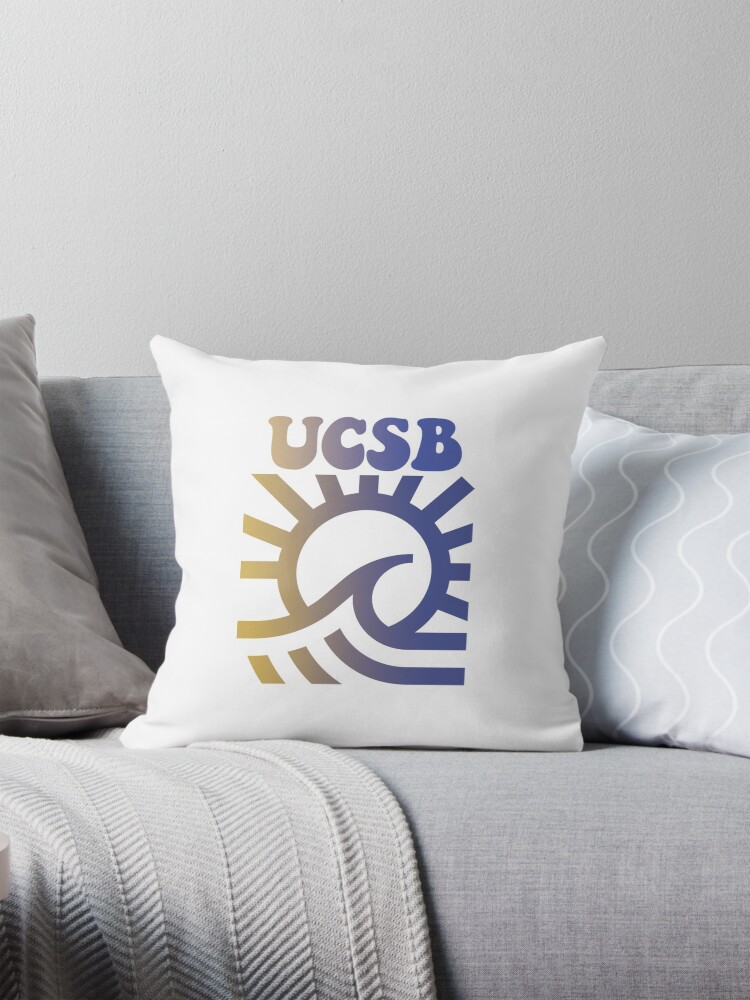 "UCSB Wave Gradient Surf" Sticker for Sale by teewoody | Redbubble