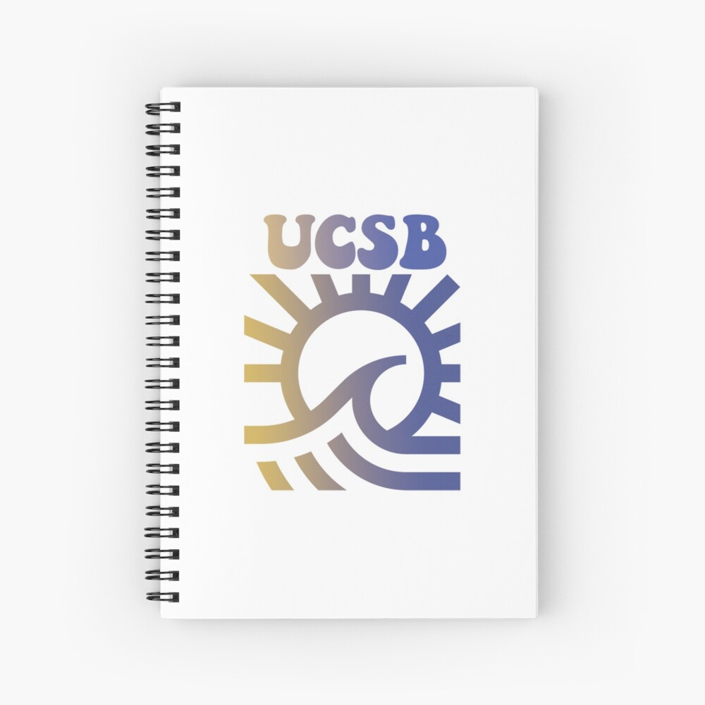 "UCSB Wave Gradient Surf" Sticker for Sale by teewoody | Redbubble