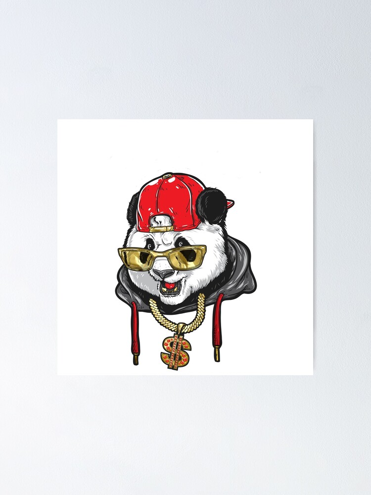 "PANDA DRIP" Poster for Sale by FringeTheater | Redbubble