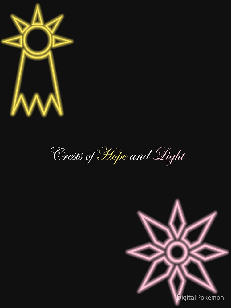 "Crest of Hope and Light" T-shirt for Sale by DigitalPokemon ...