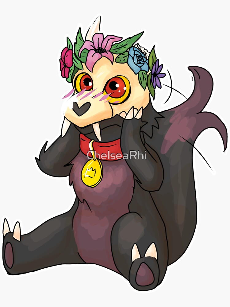 "Flower King" Sticker for Sale by ChelseaRhi | Redbubble