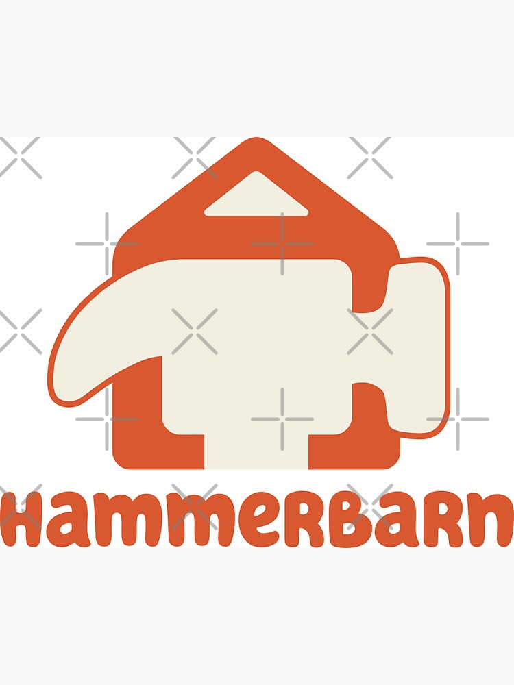 "Hammerbarn from Bluey" Magnet for Sale by PearCharger | Redbubble