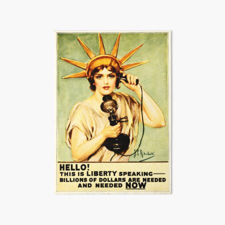 "HELLO! This is Liberty Speaking Billions of Dollars are Needed NOW ...