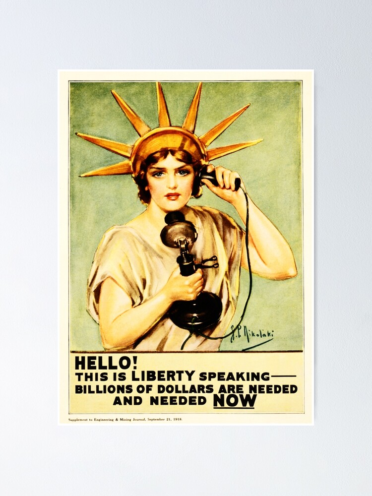 "HELLO! This is Liberty Speaking Billions of Dollars are Needed NOW ...