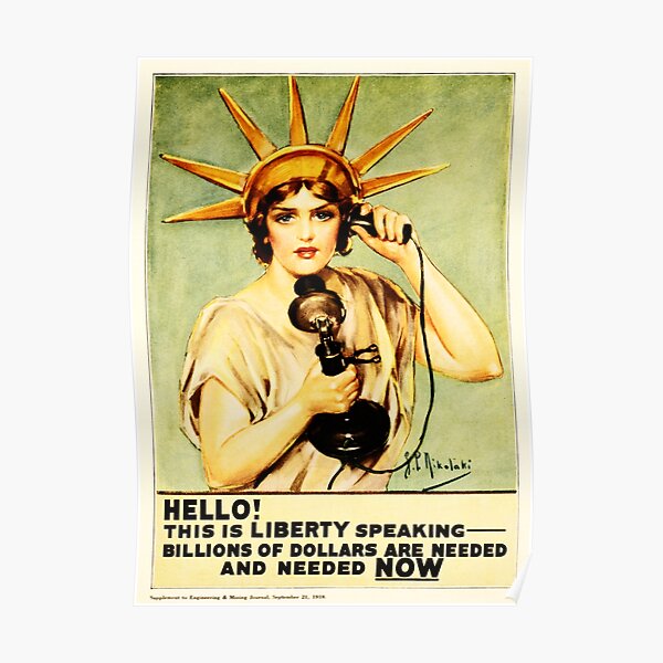 "HELLO! This is Liberty Speaking Billions of Dollars are Needed NOW ...