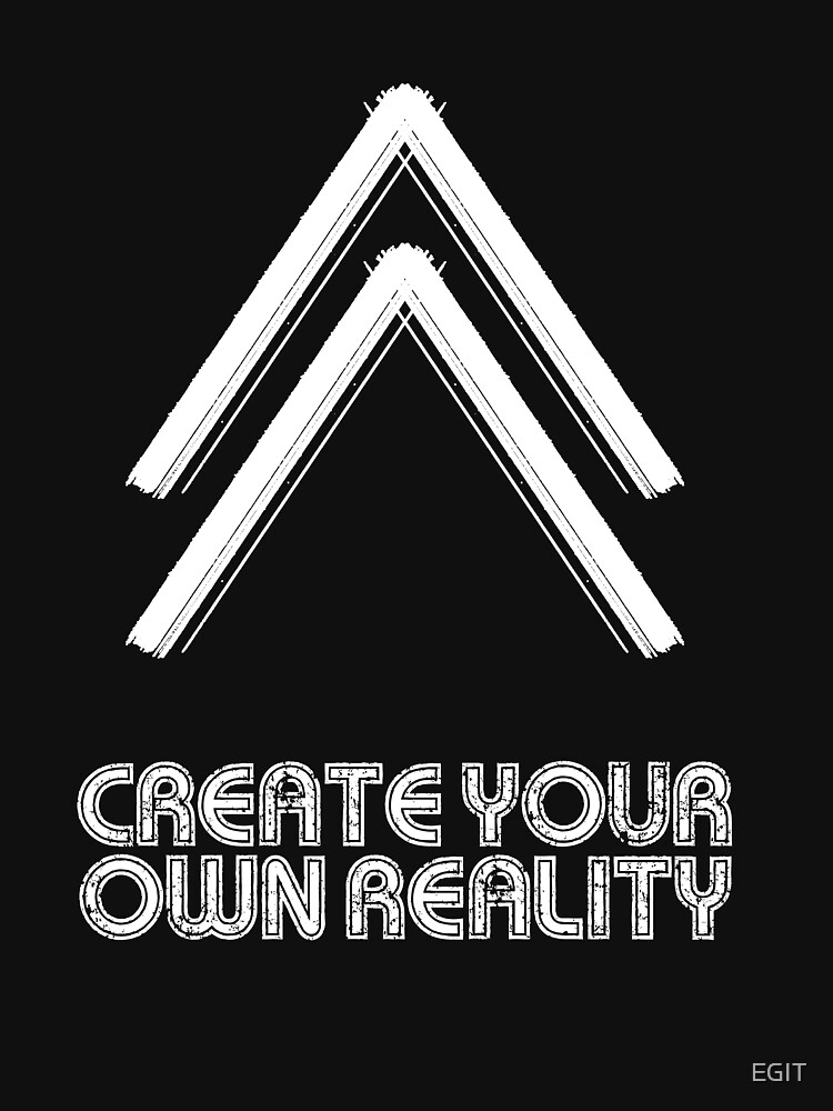 "Create Your Own Reality Viking symbol" T-shirt for Sale by EGIT ...