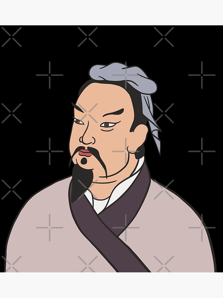 "Sun Tzu Portrait" Poster by isstgeschichte | Redbubble