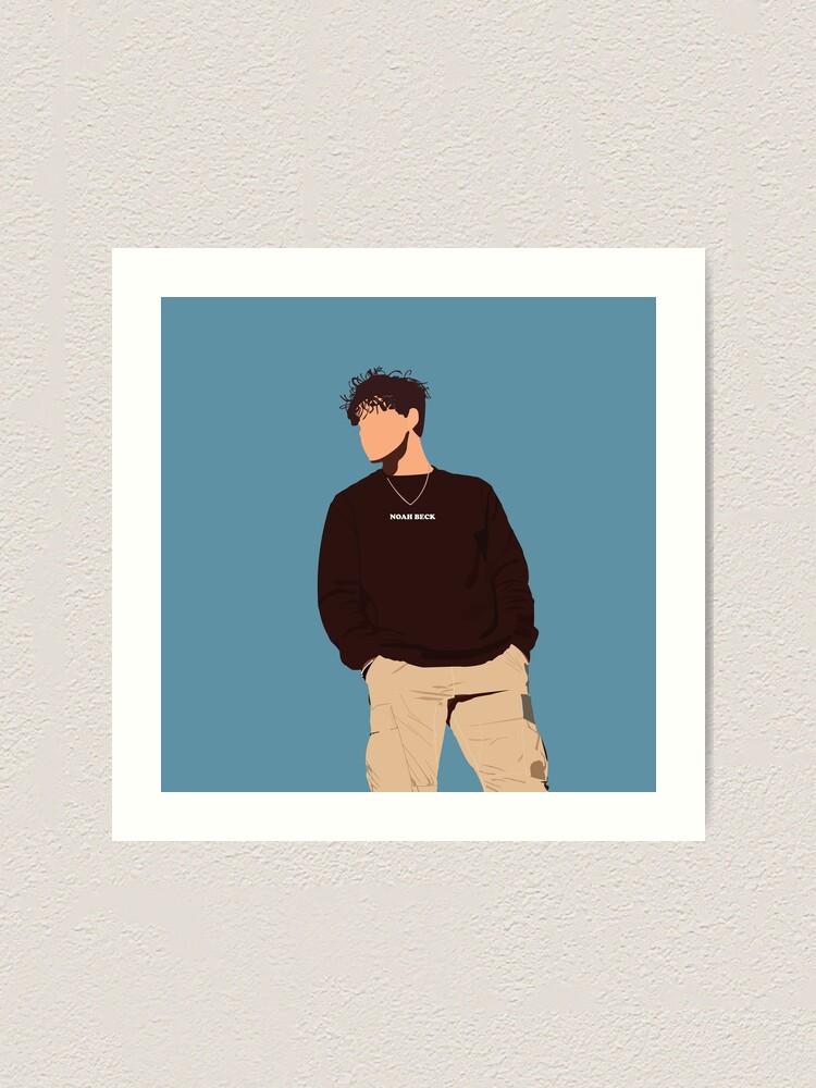 "Noah Beck" Art Print for Sale by purplewings03 | Redbubble