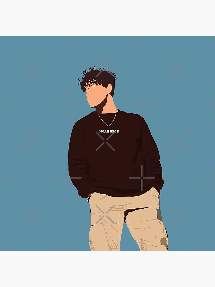 "Noah Beck" Art Print for Sale by purplewings03 | Redbubble