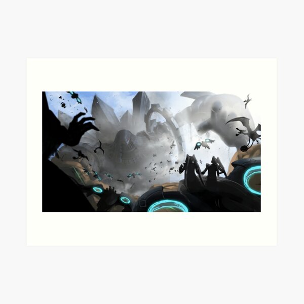 "Mechonis awakening - Xenoblade Chronicles" Art Print for Sale by ...