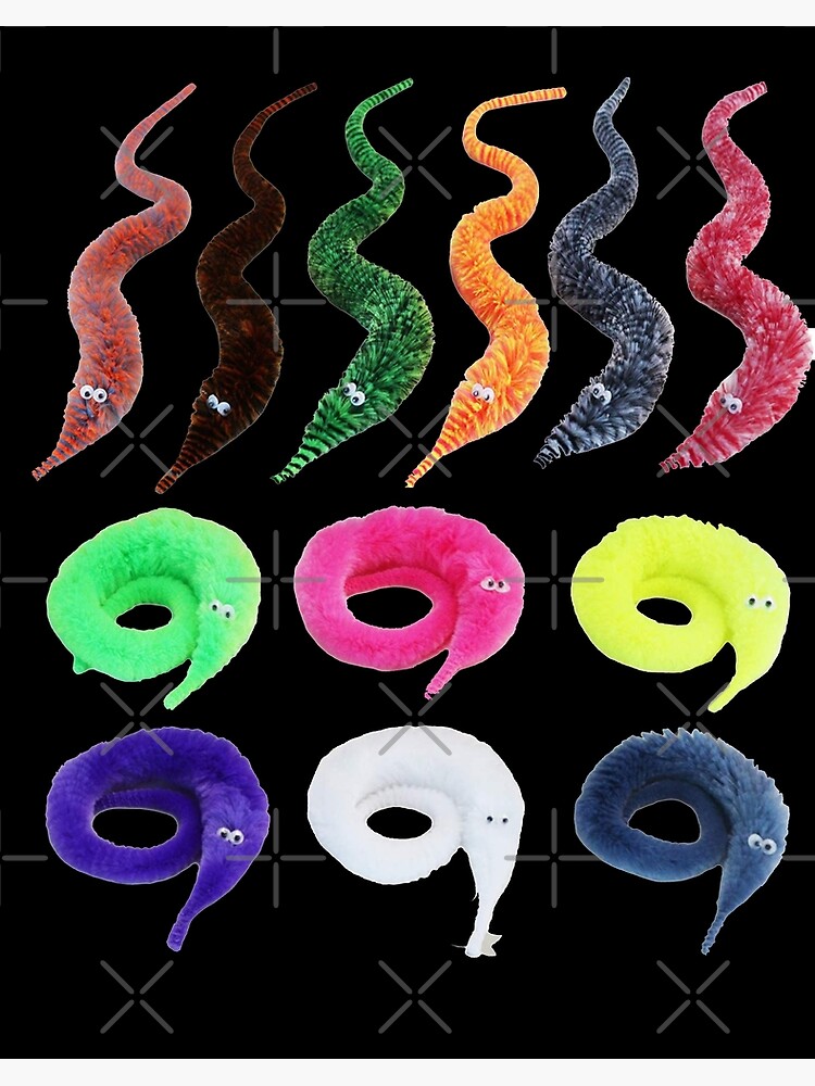 "worm off the string cute design" Photographic Print by PassiveOnline ...