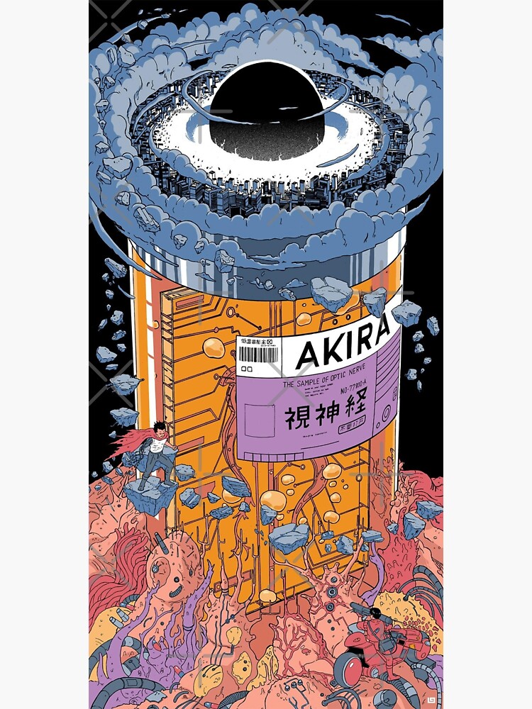 "Akira Explosion, Kaneda Shotaro, anime, manga" Sticker for Sale by ...