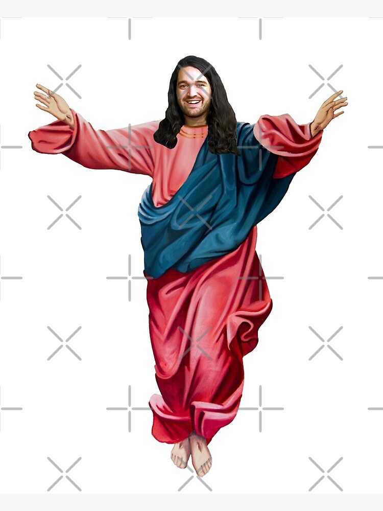 "Tech Jesus" Poster for Sale by Fultron | Redbubble