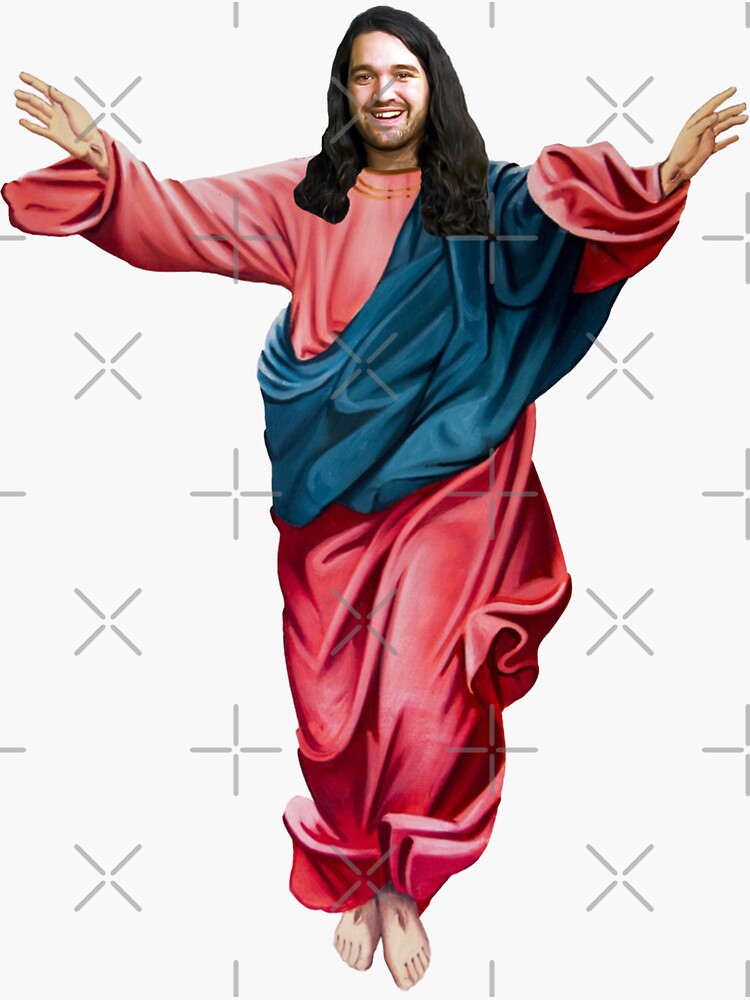 "Tech Jesus" Sticker for Sale by Fultron | Redbubble