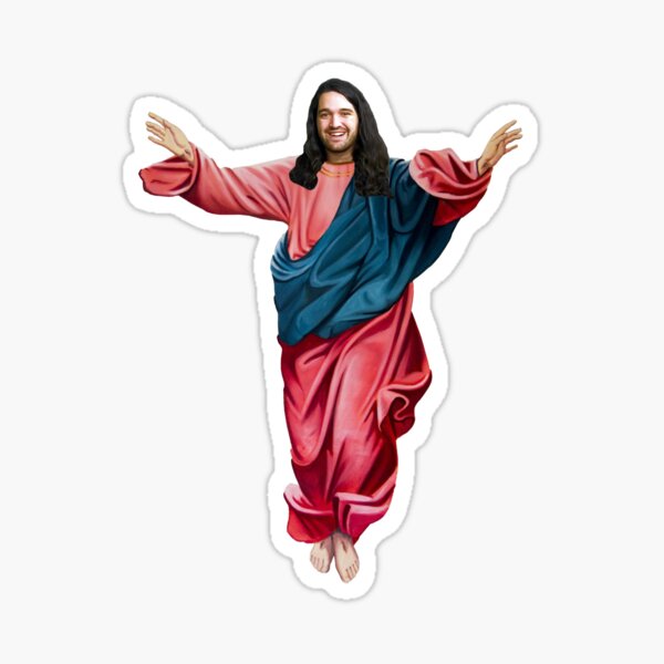 "Tech Jesus" Sticker for Sale by Fultron | Redbubble
