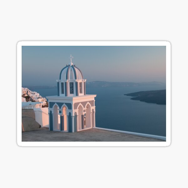 "Santorini" Sticker by Hasselbach | Redbubble