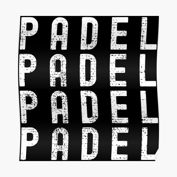 Padel Posters | Redbubble