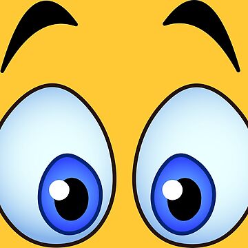 "Surprise Eyes" Sticker for Sale by yayayoy | Redbubble